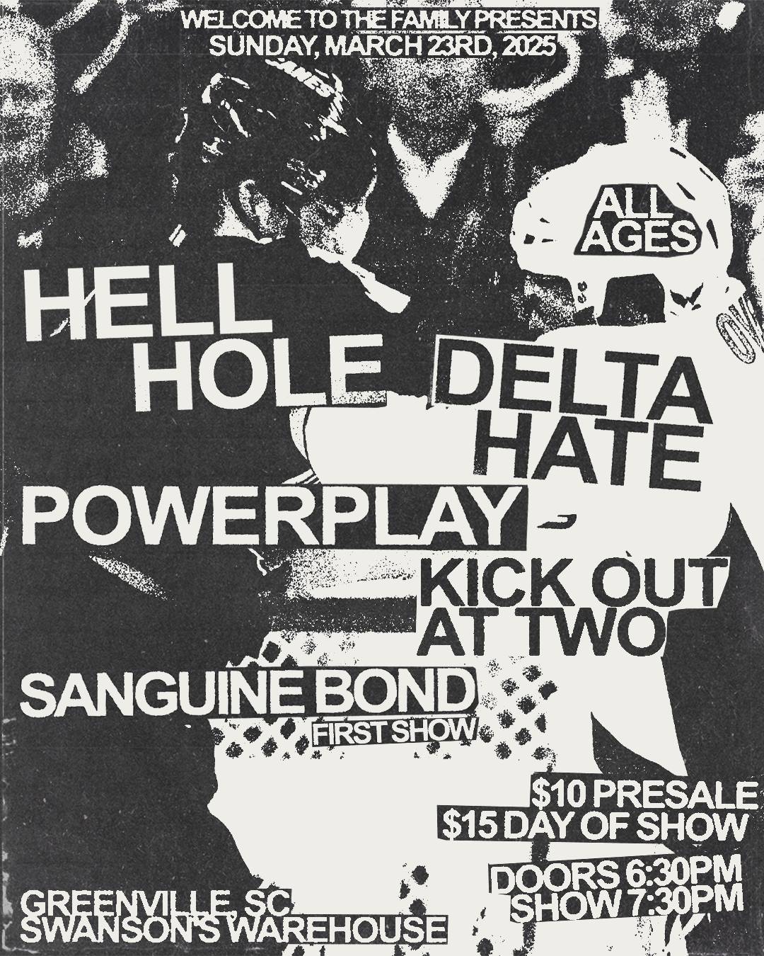 WTTF Presents: Delta Hate W/ Hell Hole, Powerplay, Kicked Out At Two ...