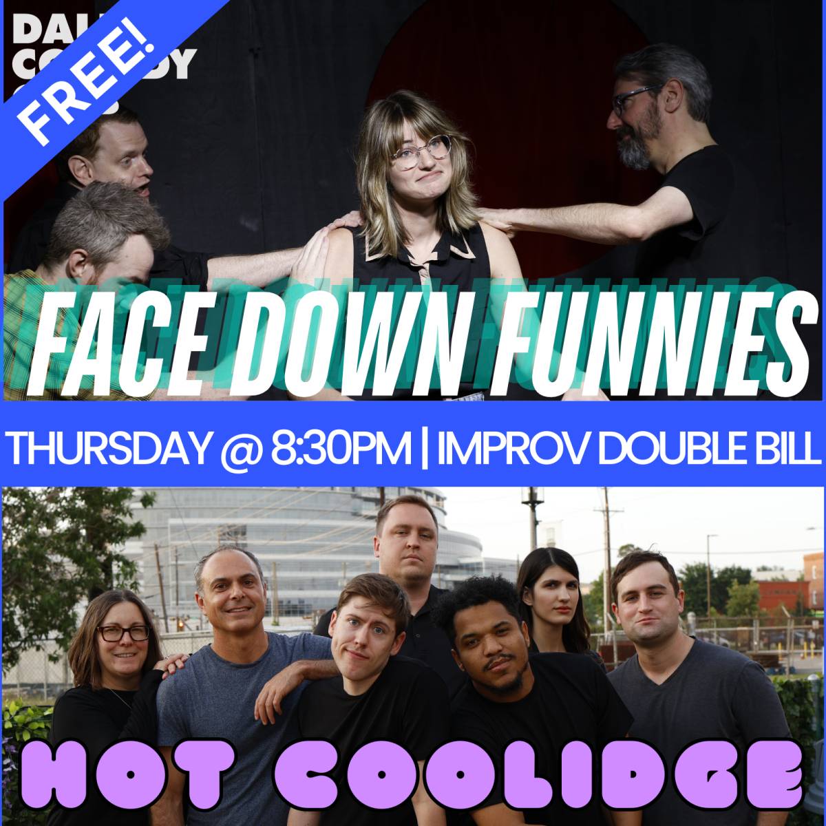 FREE IMPROV SHOW! Tickets, Thursday, May 8 2025 | Prekindle