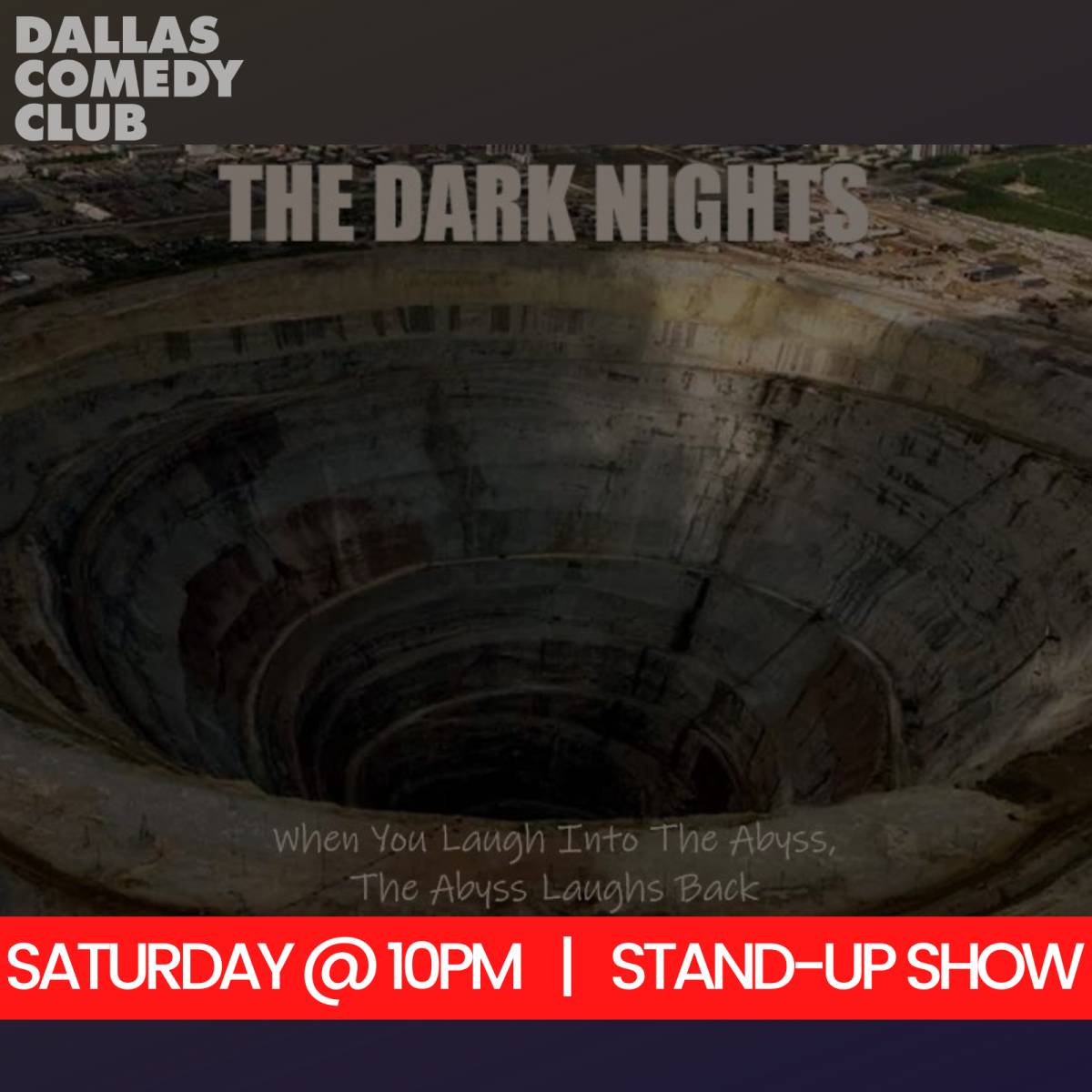 The Dark Nights - A Dark Comedy Stand-Up Show Tickets, Saturday, April ...