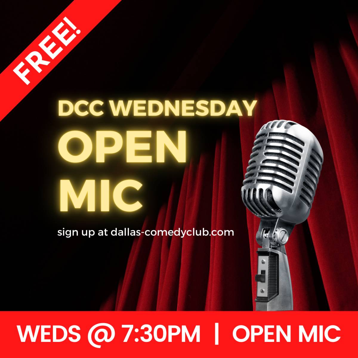 Dallas Comedy Club | Event Calendar