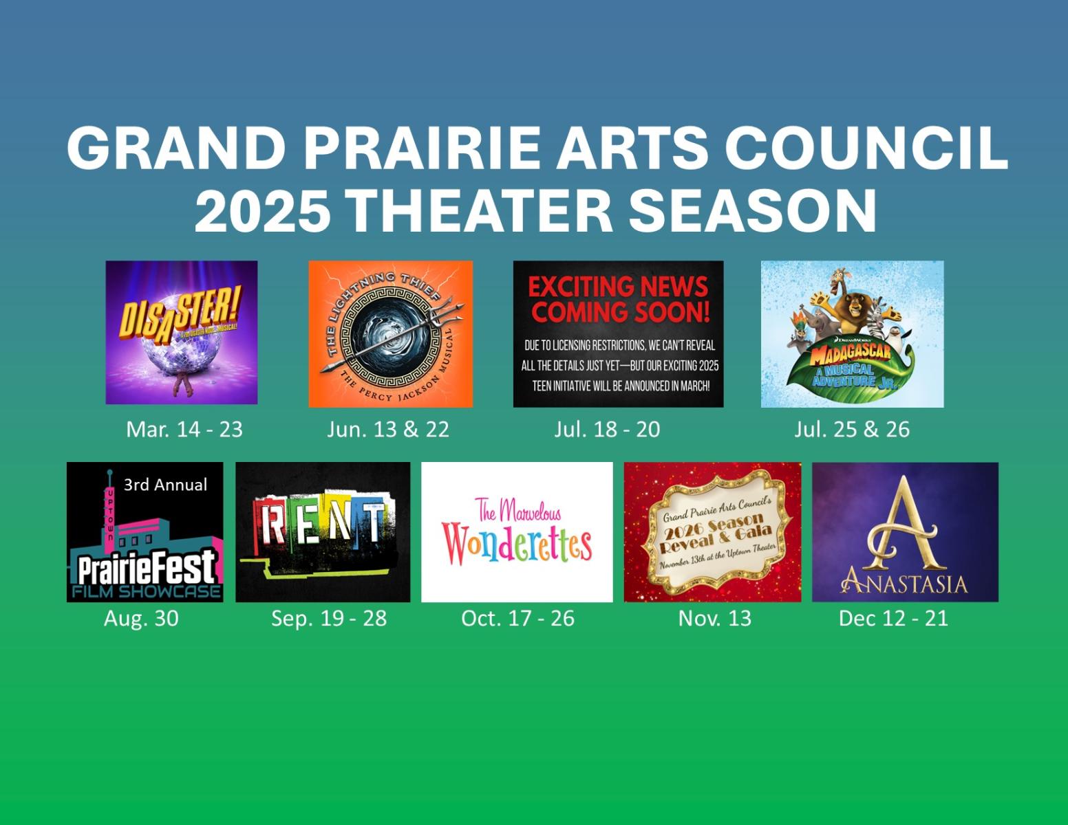 GPAC - 2025 Season Tickets - First Sunday Matinee Tickets, Sunday ...