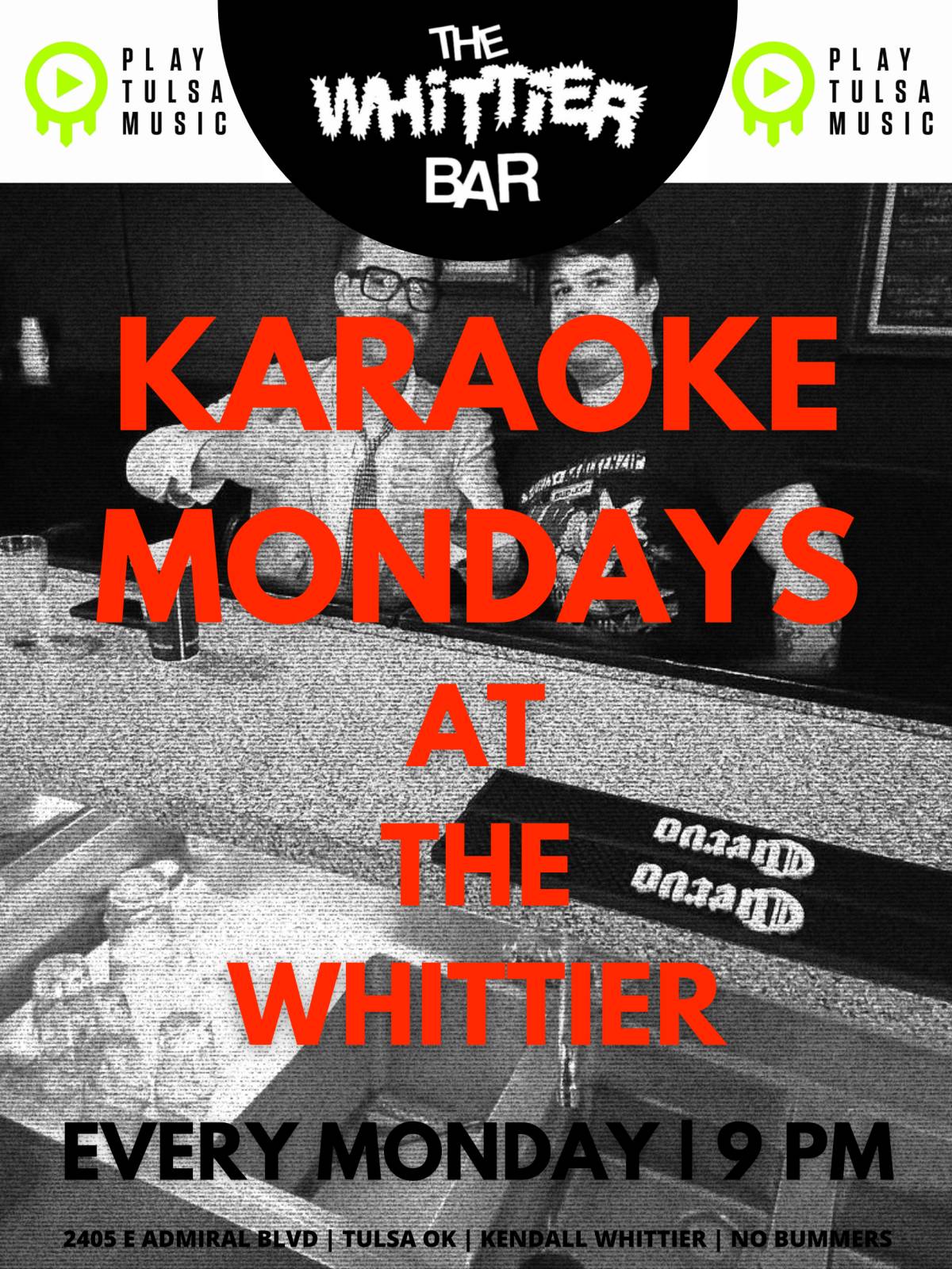 The Whittier Bar | Event Calendar