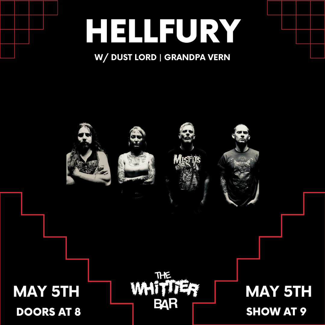 Hellfury | Dust Lord | Grandpa Vern Tickets, Friday, May 5 2023 | Prekindle