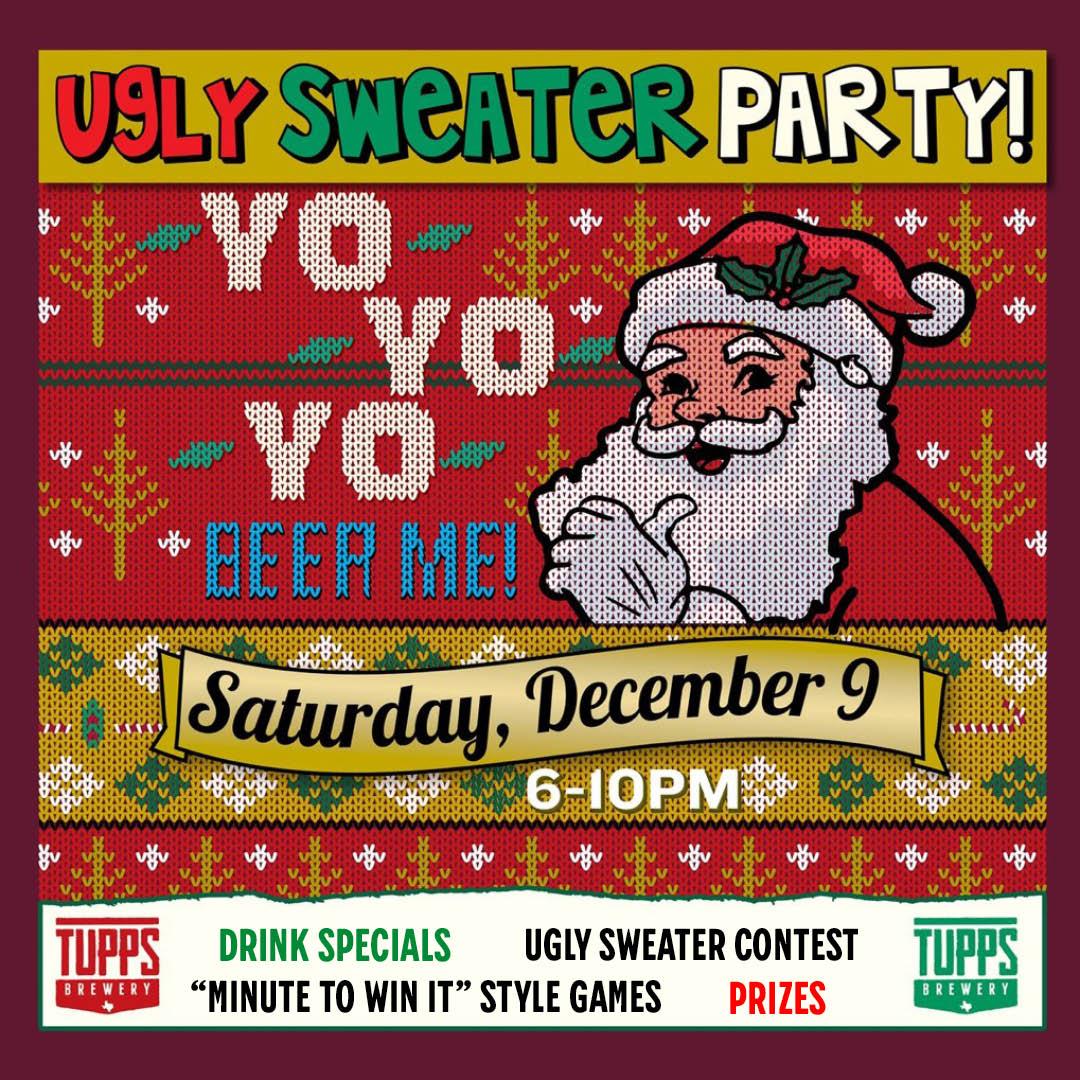TUPPS 3rd Annual Ugly Sweater Party Tickets, Saturday, December 9 2023 ...