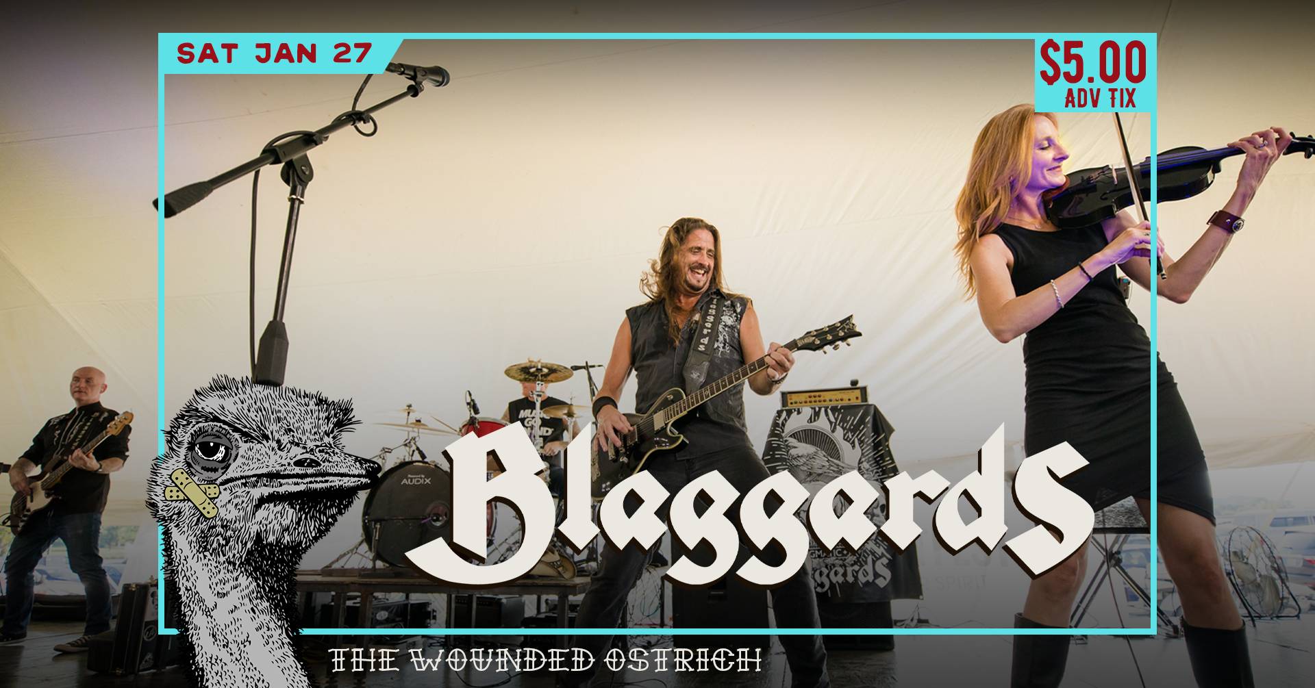 Blaggards @ The Wounded Ostrich Tickets, Saturday, January 27 2024 ...