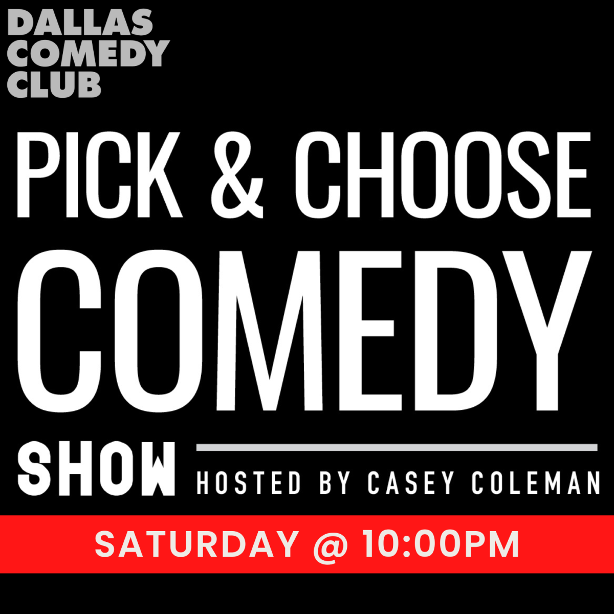 Pick and Choose Comedy Show Tickets, Saturday, September 14 2024 ...